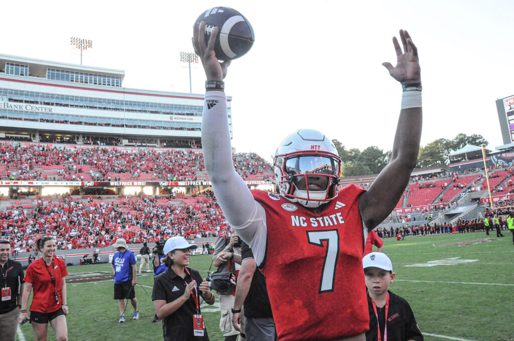 NC State QB MJ Morris to Redshirt Remaining Games of 2023 | College ...