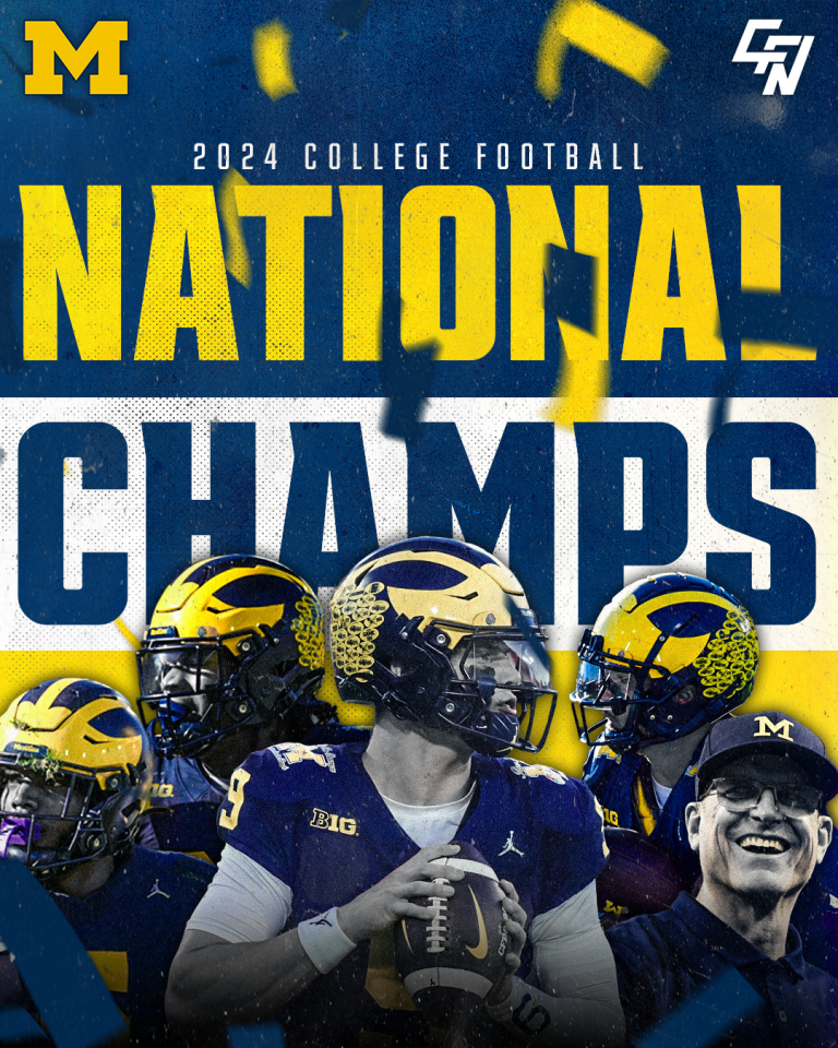 The Michigan Wolverines Are College Football National Champions ...