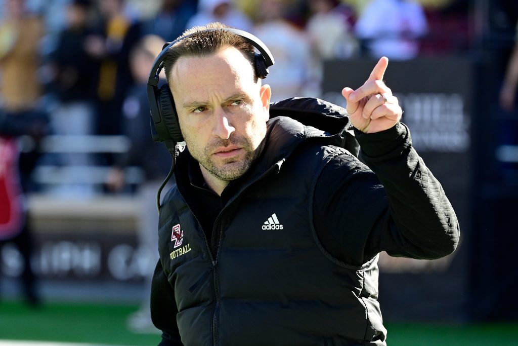 Boston College Head Coach Jeff Hafley Set To Join Green Bay Packers ...