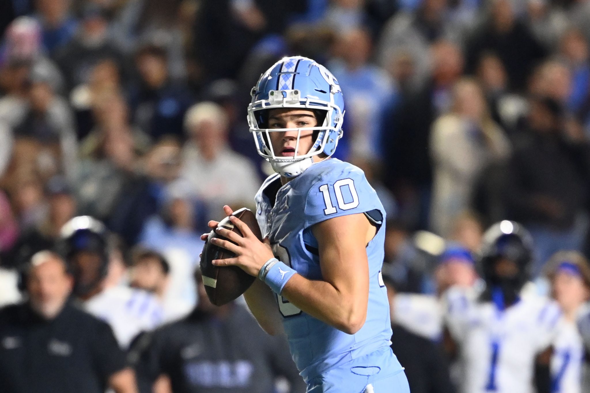Drake Maye’s College Stats: UNC QB Enhances Family Legacy in Chapel ...