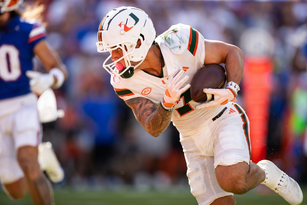 Watch Miami WR Xavier Restrepo Break Gator DB Ankles