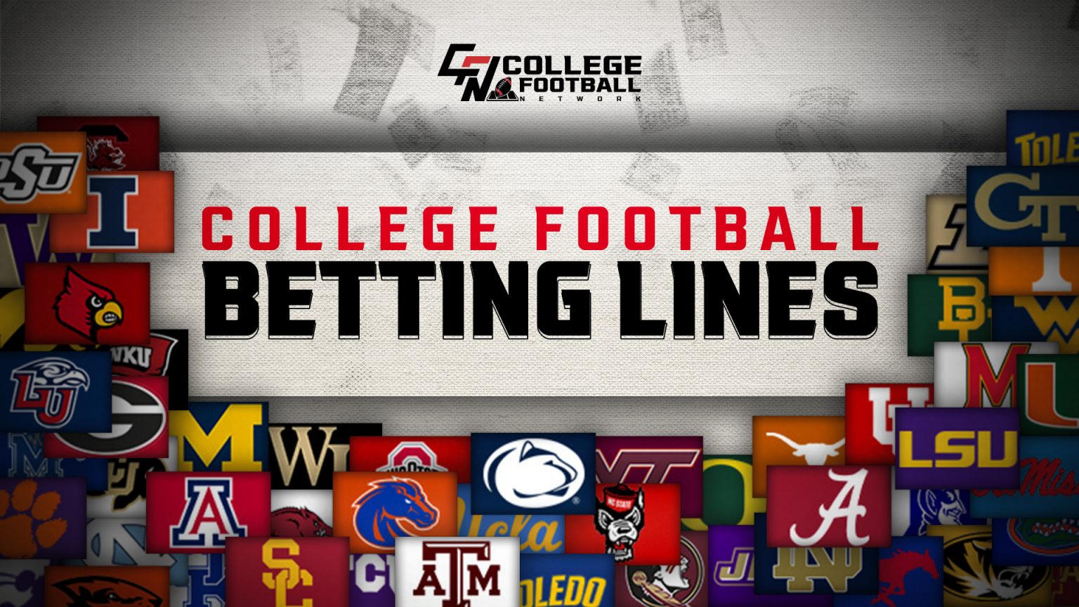 College Football Betting Lines: Spreads and Odds for Every Game Including Arizona vs. Kansas ...
