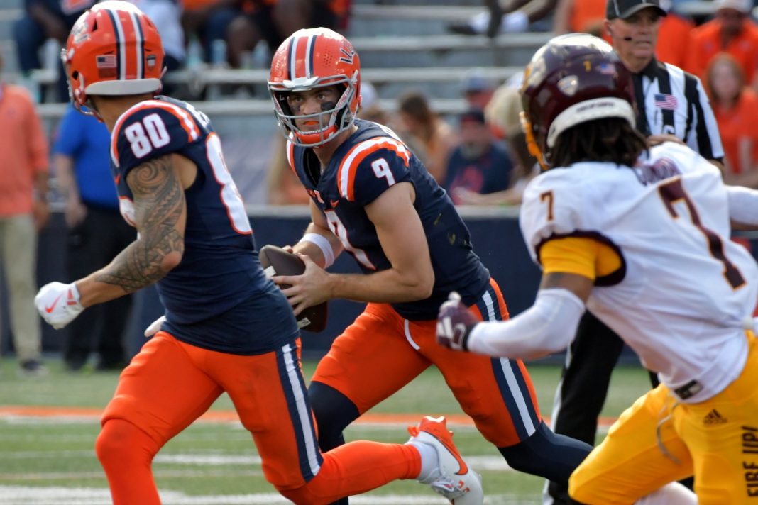 Illinois QB Luke Altmyer Realizing Record-Setting High School Potential ...