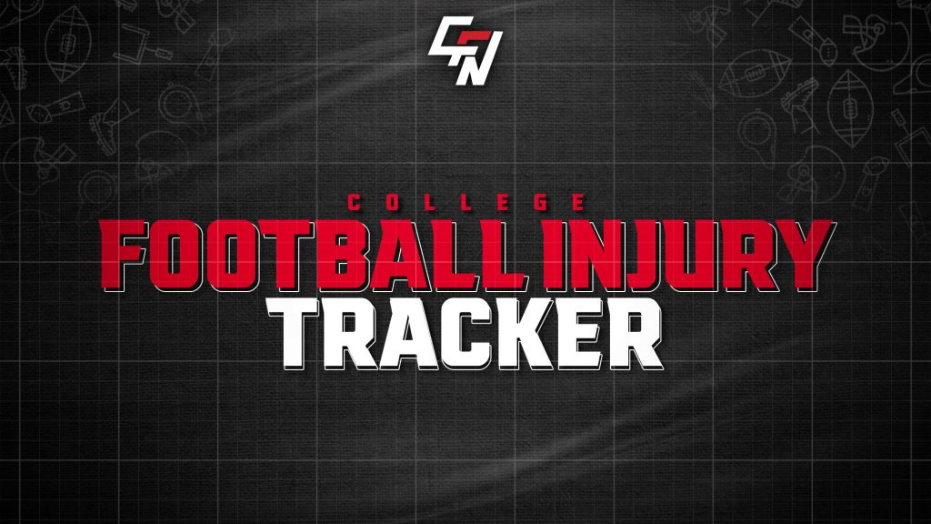 NCAA Football Injury Report Tracker for All 134 FBS Teams