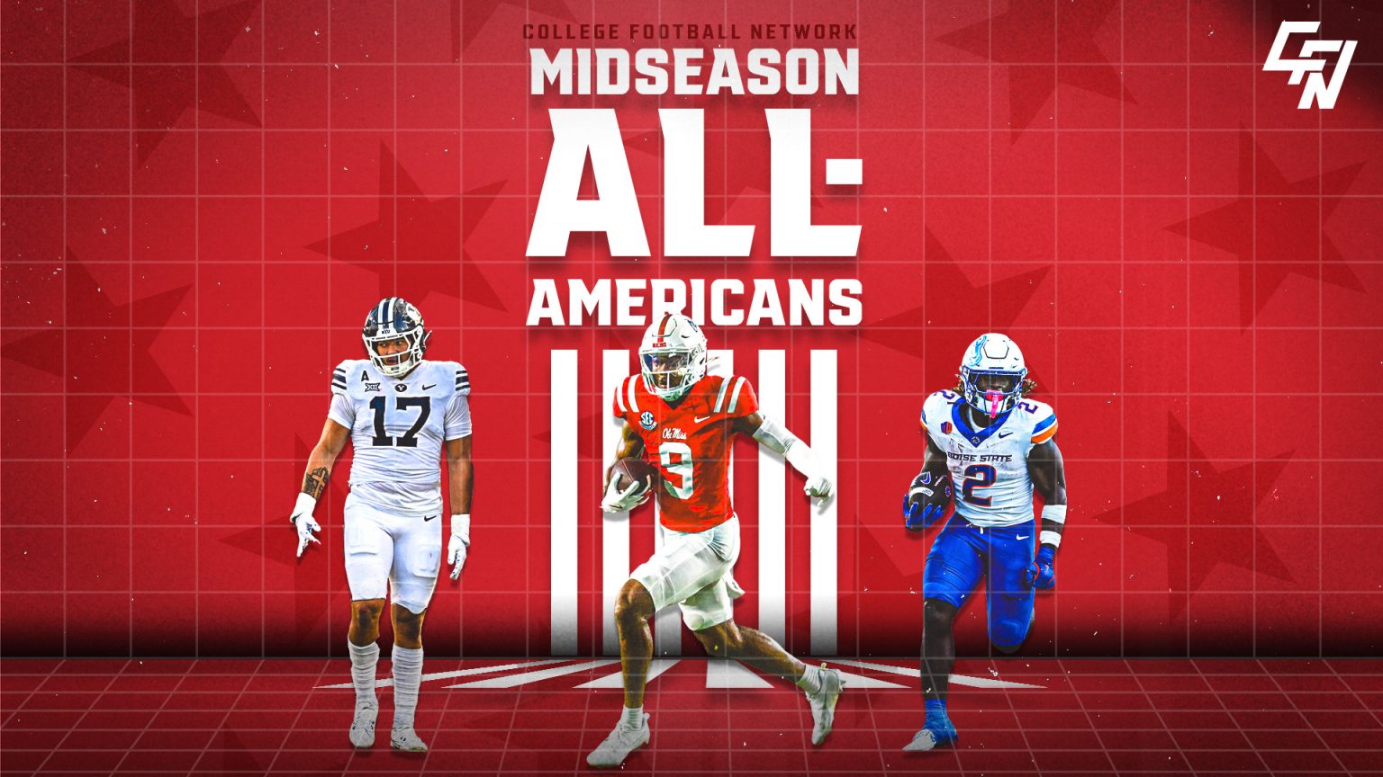 College Football 2024 Midseason All-Americans