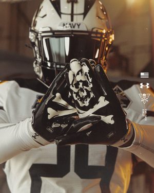 Navy Football Uniforms Honor 'Jolly Rogers' vs. Oklahoma