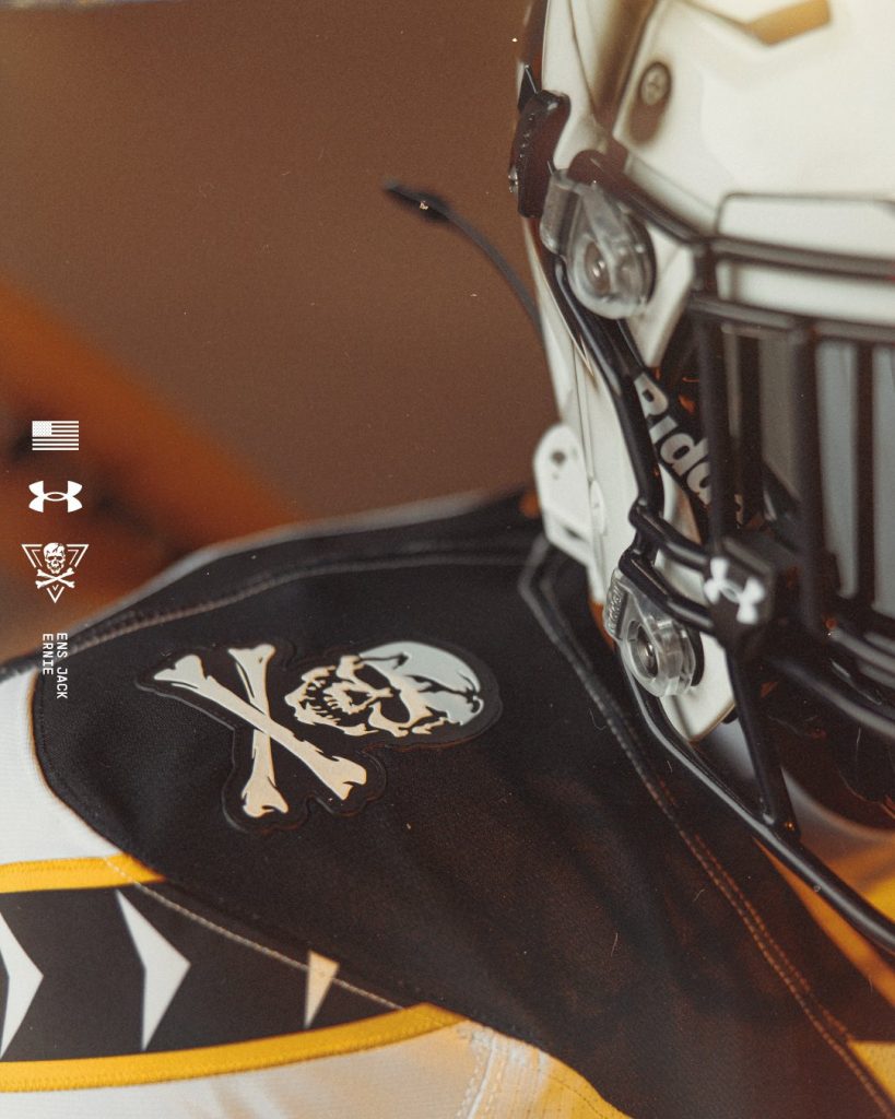 Navy Football Uniforms Honor 'Jolly Rogers' vs. Oklahoma