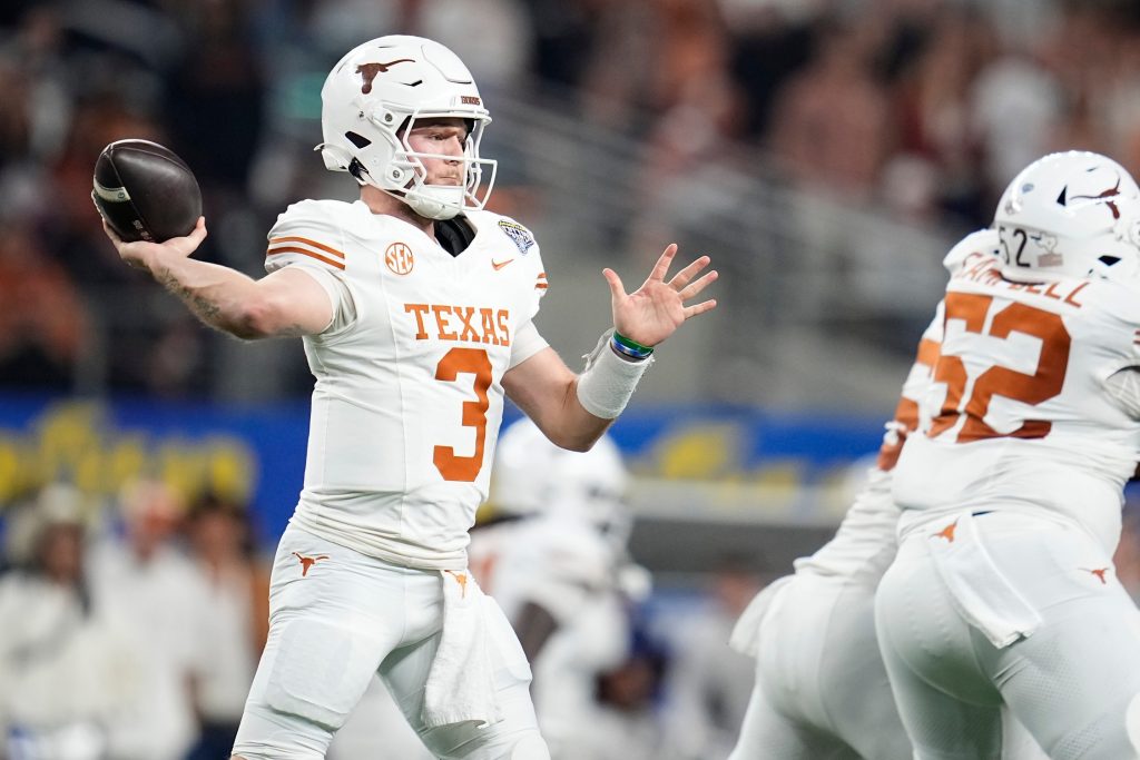 'Truly Grateful’ - Quinn Ewers Reflects on Time as Texas QB in Heartfelt NFL Draft Declaration ...