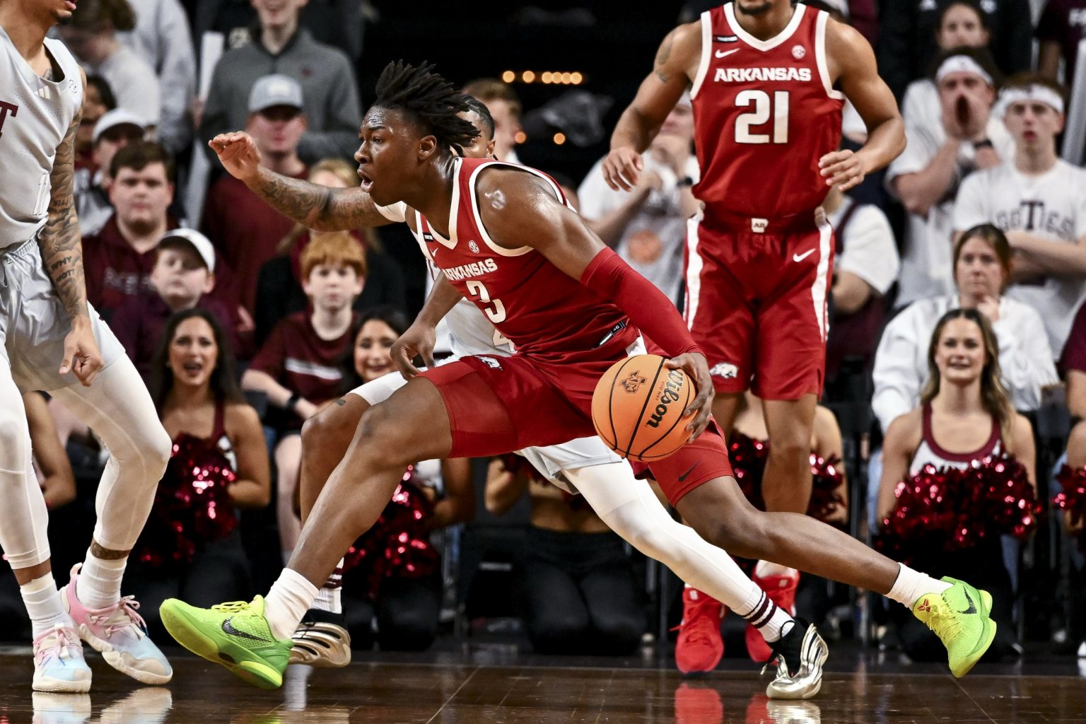 Adou Thiero Injury Update: Will He Play in Arkansas’ First March ...