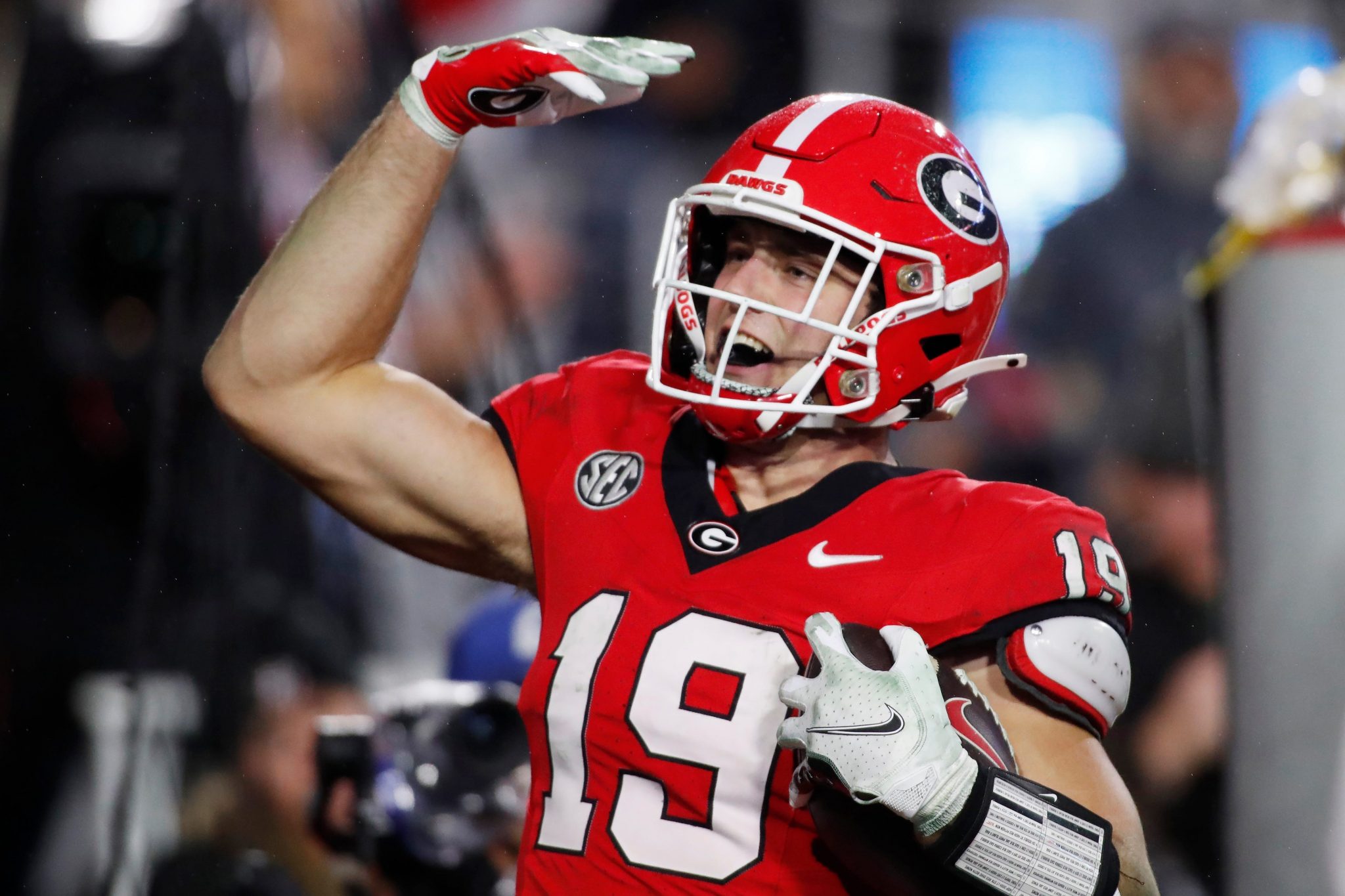 Georgia Football Celebrates Brock Bowers’ Being Named No. 1 Tight End ...