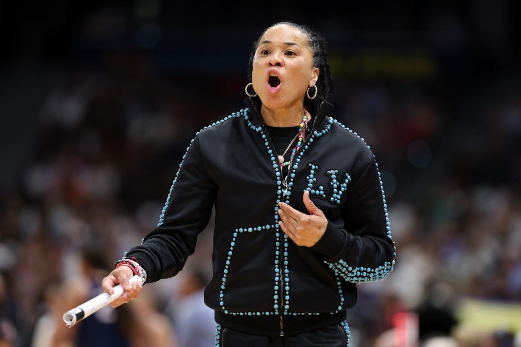 ‘She Has Touched Me With Her Spirit’ - Dawn Staley Gets Emotional as Young Fan Rings Cancer Bell ...