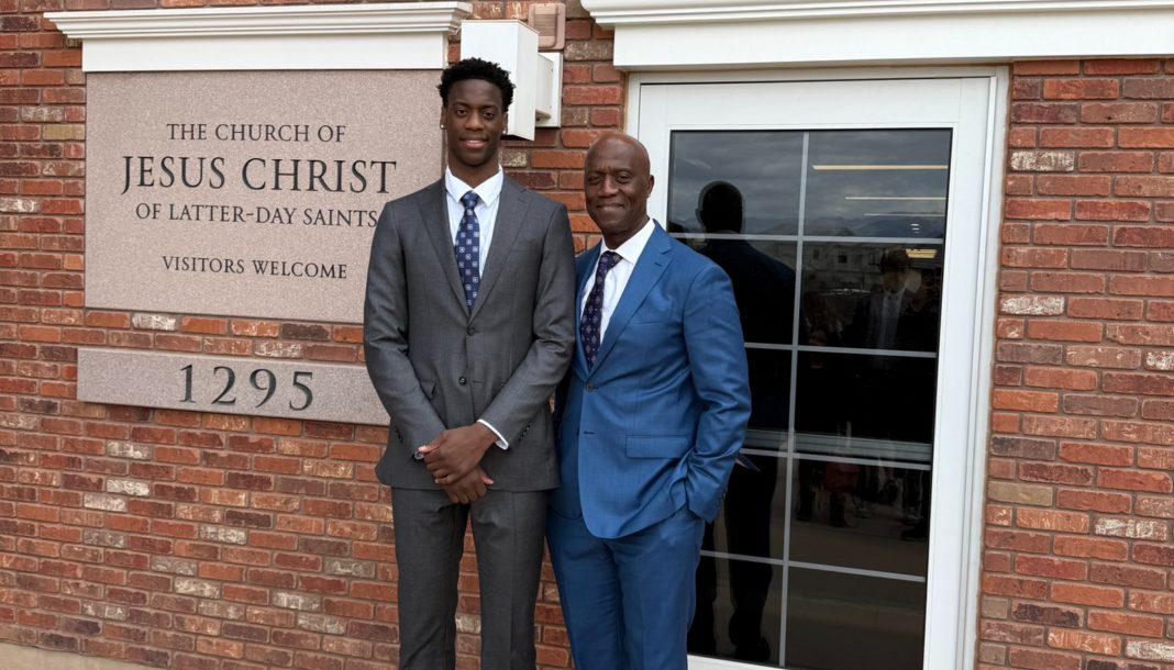 No. 1 Recruit AJ Dybantsa’s First LDS Church Visit Sparks Mixed ...