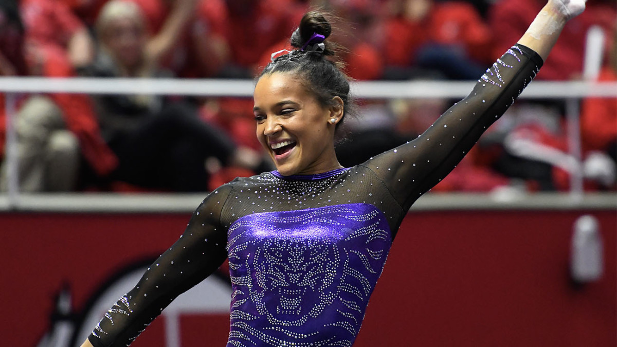 Haleigh Bryant Reacts to New Role with LSU Gymnastics Ahead of 2026 ...
