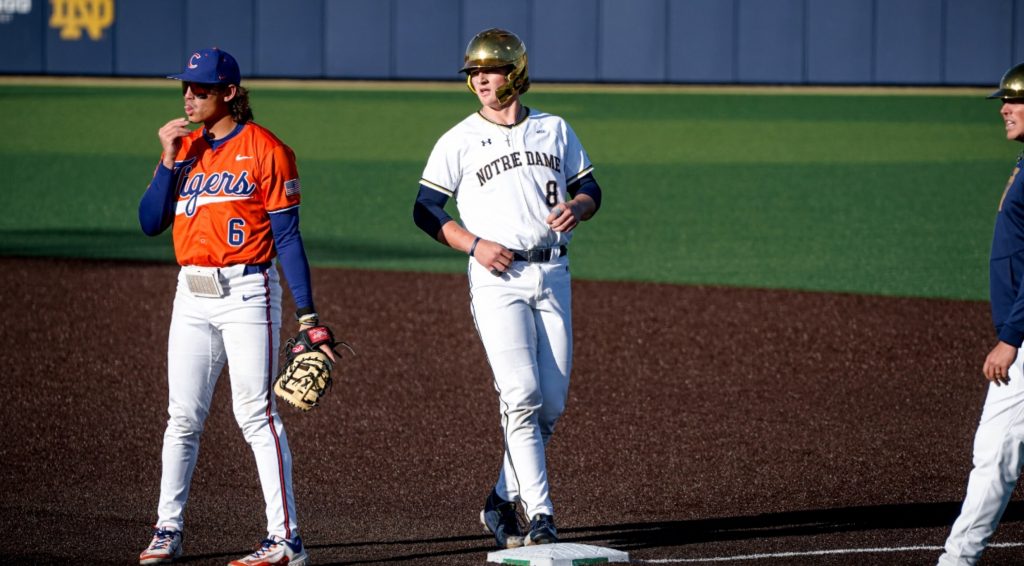College Baseball's 'Hottest Hitter' Carson Tinney Leading Notre Dame’s ...
