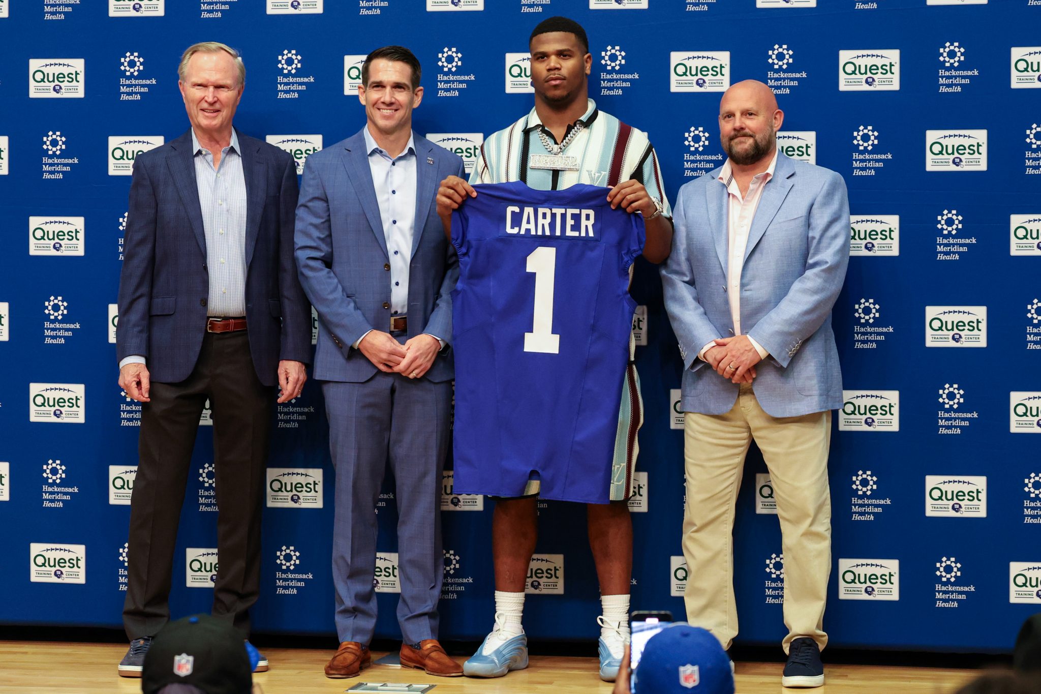 Abdul Carter Hoping To Tackle Giants Legends Refusing Their Numbers ...