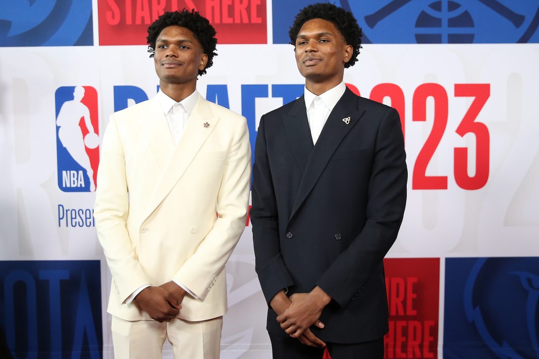 NBA Draft Throwback: When Amen And Ausar Thompson’s Mom Beamed With ...