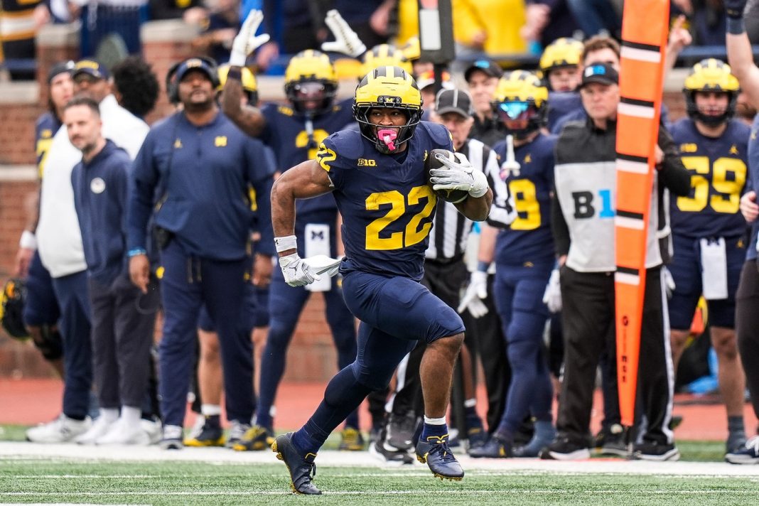 Michigan RB Justice Haynes Secures Equity Stake in Eye-Catching NIL Deal | College Sports Network