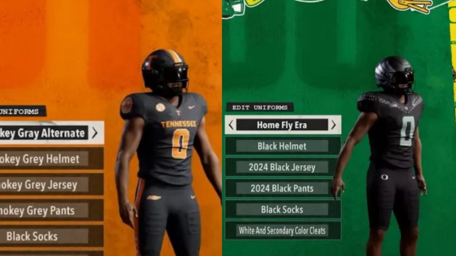 5 Coolest Uniforms in EA College Football 26 ft. Tennessee Smokey Grey ...