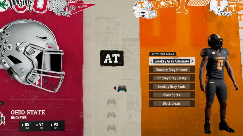 5 Coolest Uniforms in EA College Football 26 ft. Tennessee Smokey Grey ...