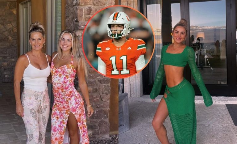 Carson Beck’s Ex-Girlfriend Hanna Cavinder Takes on Mom Katie in Golf ...