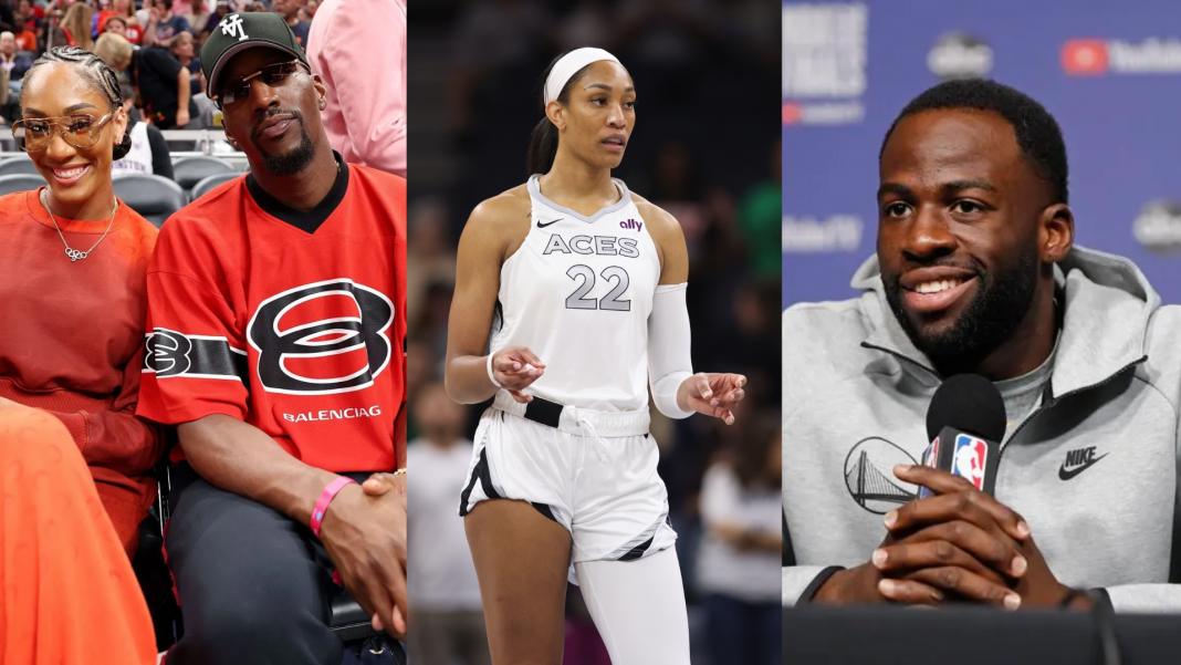 Draymond Green Drops 2-Word Reaction as A’ja Wilson’s BF Bam Adebayo ...