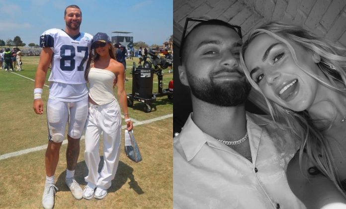 IN PICS: Jake Ferguson’s Fiancée Haley Cavinder Dresses Up in All White Fit Ahead of Cowboys ...