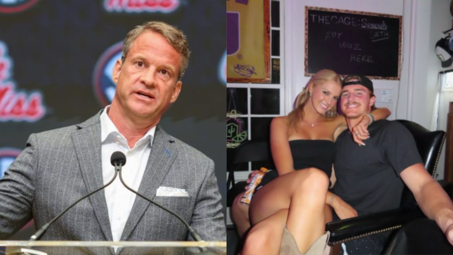 Lane Kiffin's Daughter Landry Twins With BF Whit Weeks For Special ...