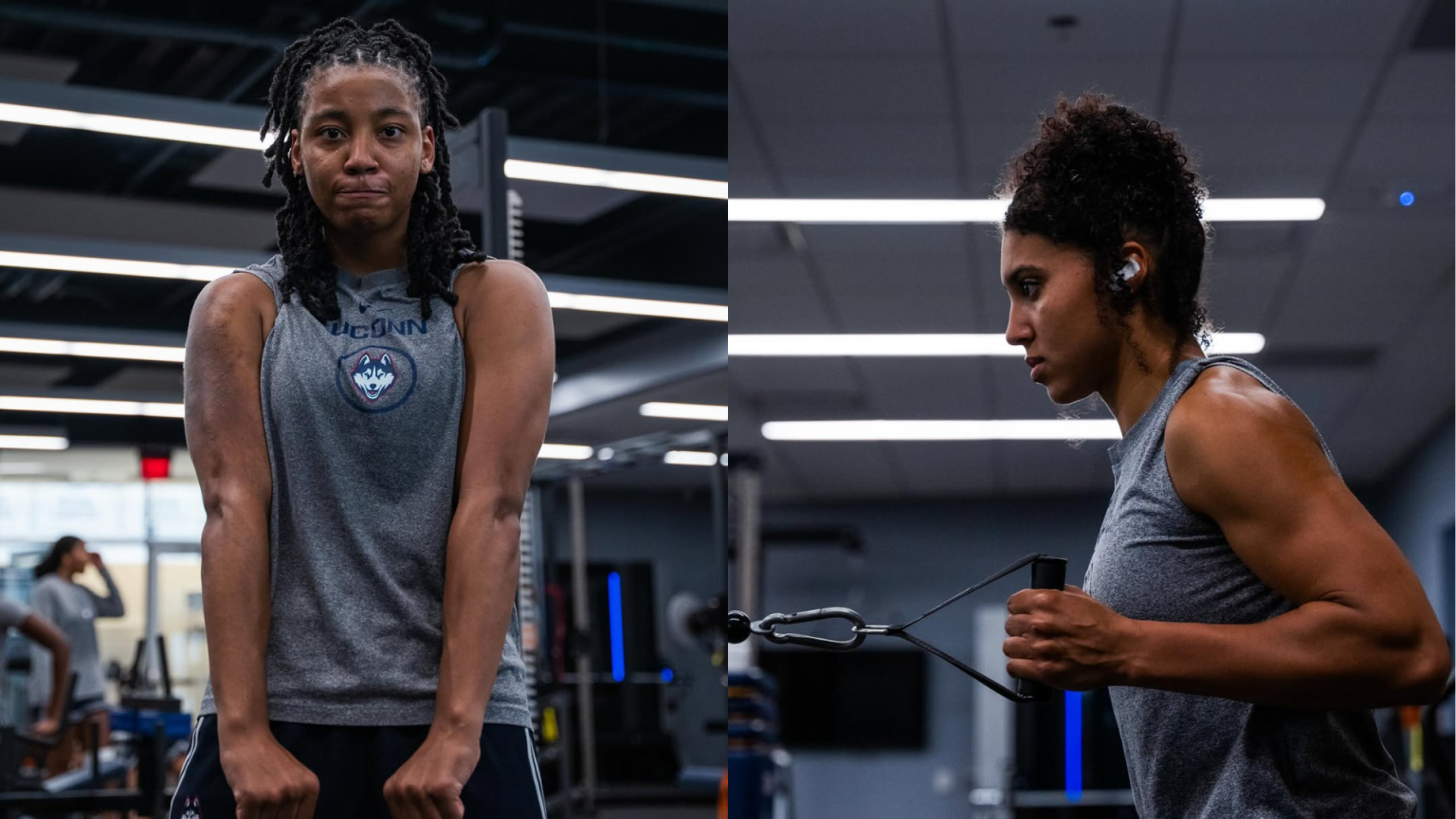 UConn Fans Can't Hold Back Excitement As Azzi Fudd, Sarah Strong, KK ...