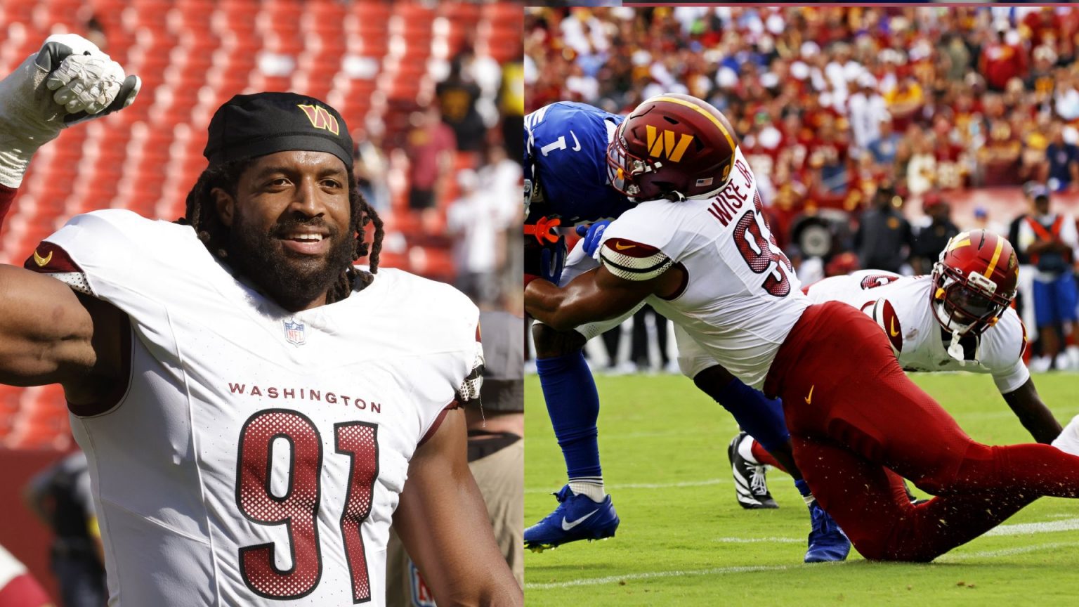 What Happened To Deatrich Wise Jr? Commanders DL Carted Off Field After Serious Injury | College ...