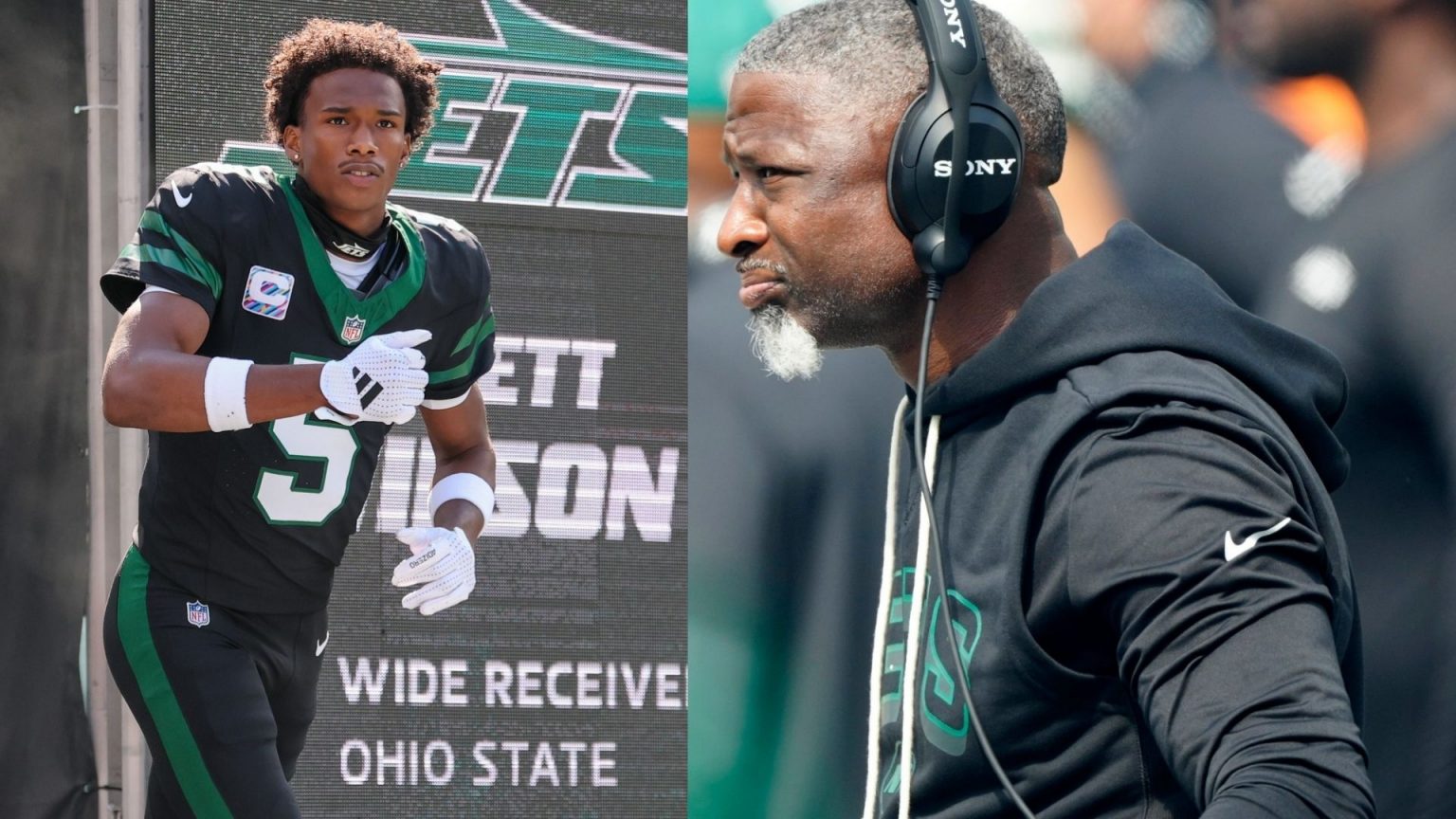 Jets WR Garrett Wilson Seemingly Yells At HC Aaron Glenn Following ...