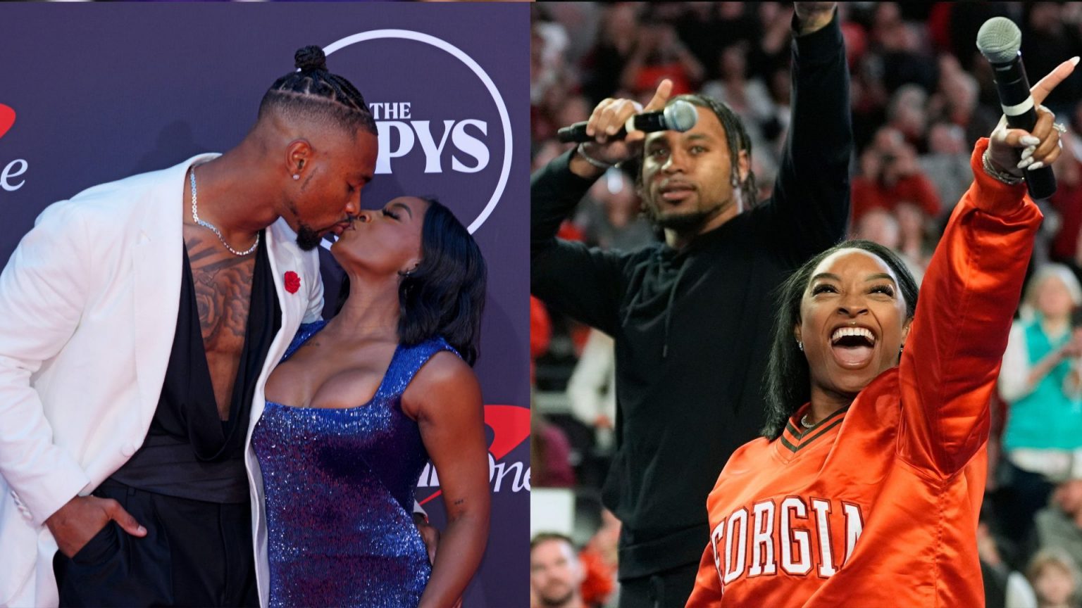 IN PICS: Simone Biles Celebrates Husband Jonathan Owens' MNF Win Over ...