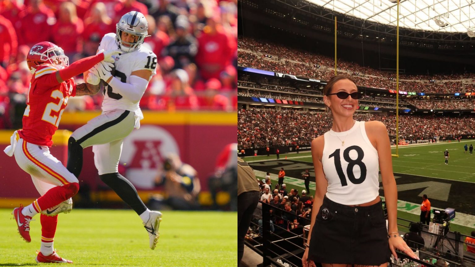 PIC: Raiders WR Jack Bech’s GF Kylie Young Poses in Brown Bikini in ...