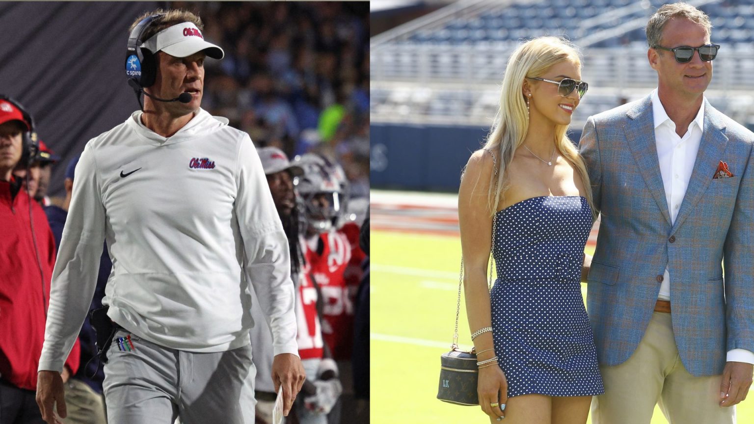 PICS: Lane Kiffin’s Daughter Landry Dons Stunning Blue Dress While ...