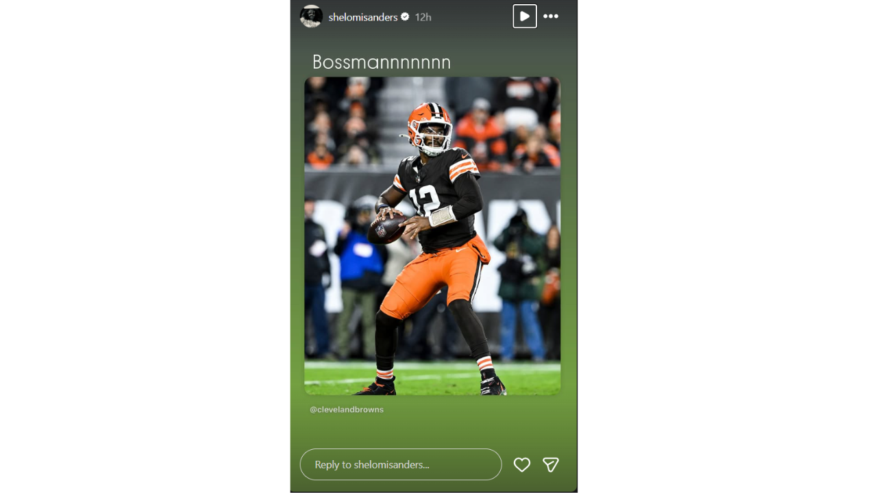 Shedeur Sanders' Disasterclass NFL Debut vs Baltimore Draws 1-Word ...