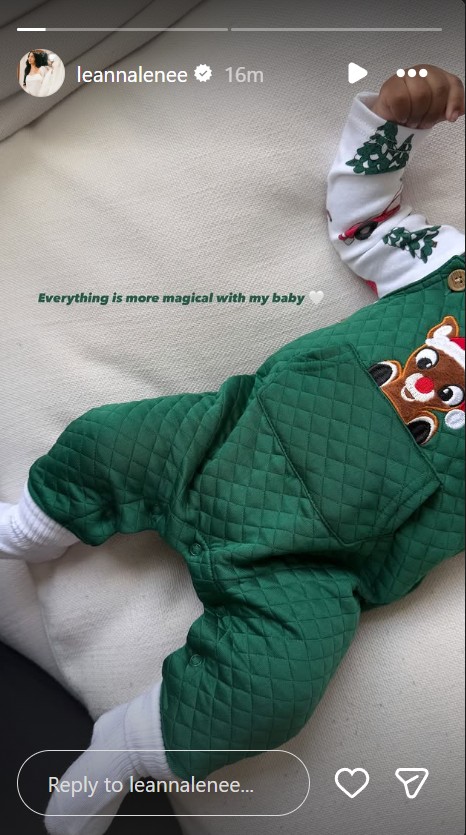 PIC: Travis Hunter’s Wife Leanna Shows Off Magical Christmas Morning ...