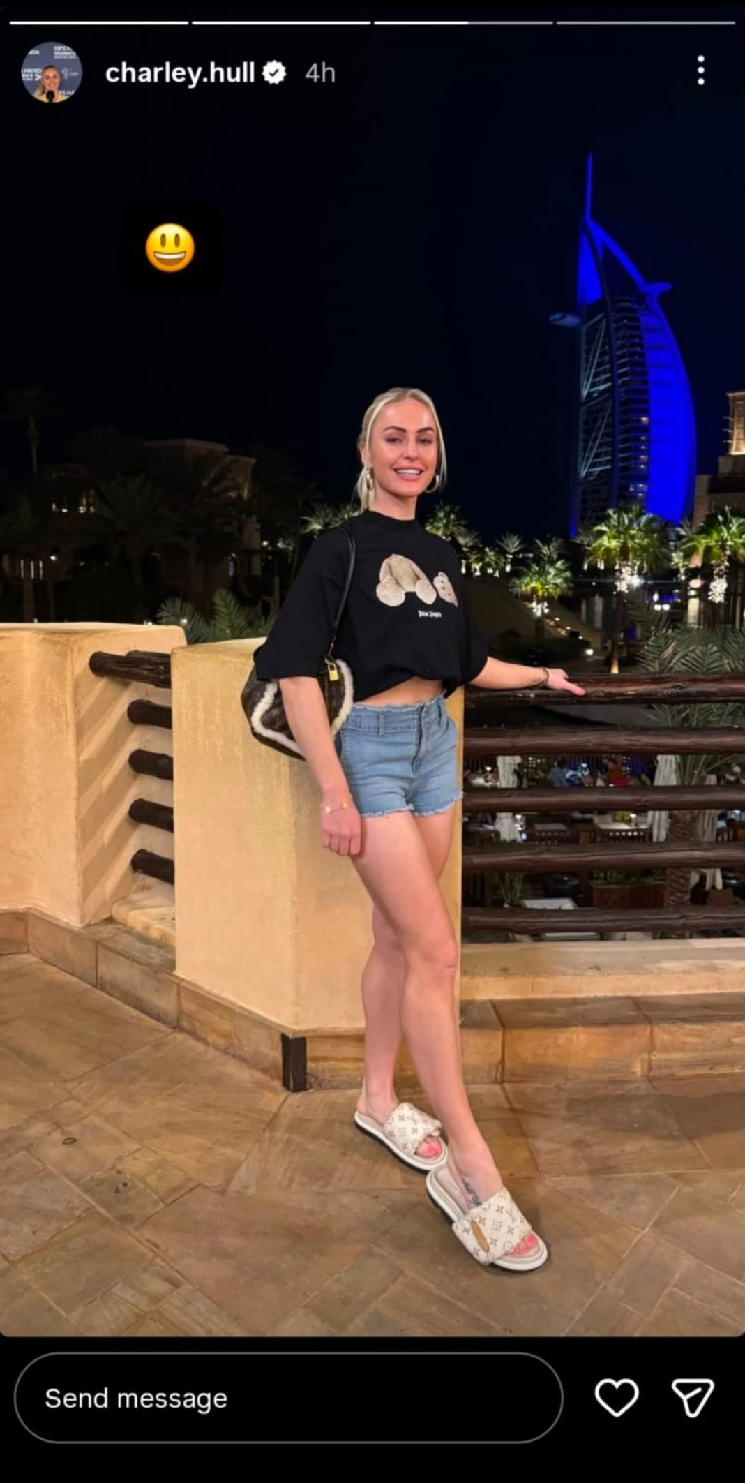 Charley Hull Dons a Black Crop Top As She Enjoys Her Time in Dubai ...