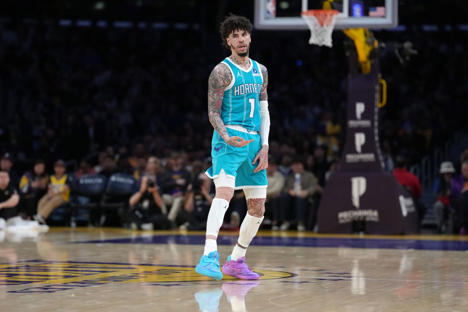 LaMelo Ball Stunned by Bronny James' Strength After Lakers Guard Knocks ...