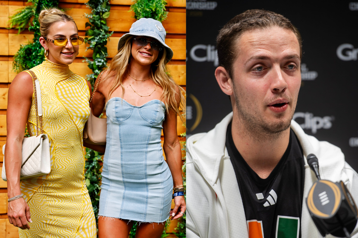 LOOK: Carson Beck’s Ex Hanna Cavinder Poses in Blue and Black Bikini ...