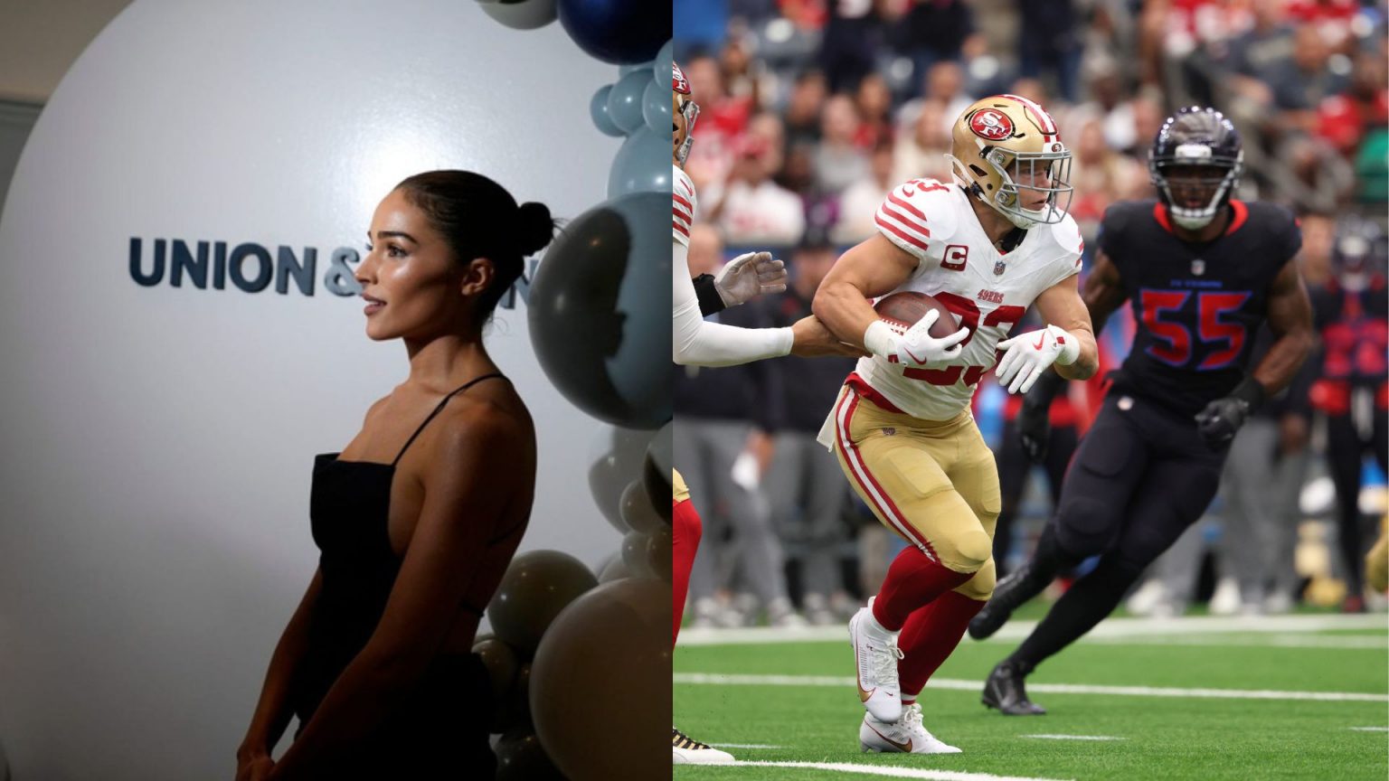 IN PICS: Christian McCaffery’s Wife Olivia Culpo Stuns In Latest Black ...