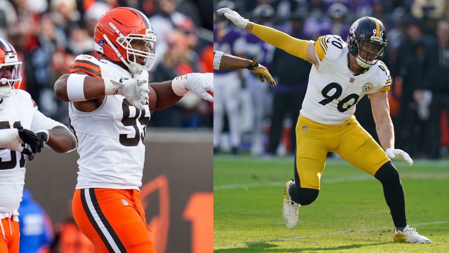 T.J. Watt vs. Myles Garrett Stats: A Side-by-Side Breakdown | College ...