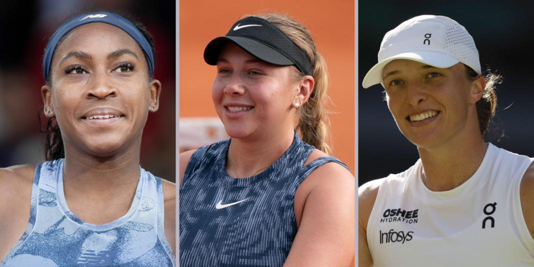 Coco Gauff, Amanda Anisimova, Iga Swiatek & Others Turn Up The Glam ...