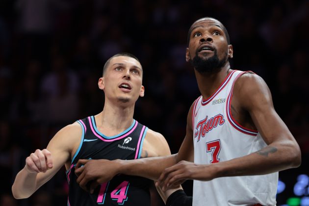 Did Tyler Herro Taunt Kevin Durant Over The "KD Files?" Closer Look at ...
