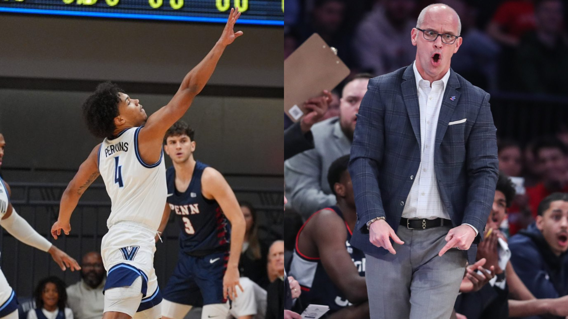 LOOK: Villanova Star Tyler Perkins’ Fiery Celebration Brings Out ...