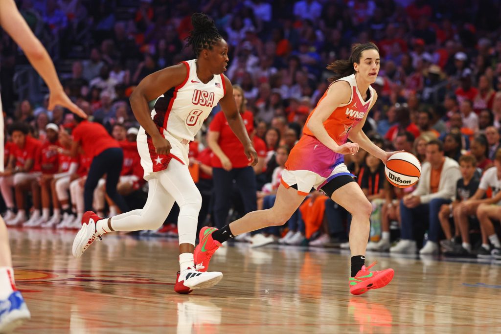 Caitlin Clark's 12-Assist Game For USA Has FIBA Announcer Coming at USA ...