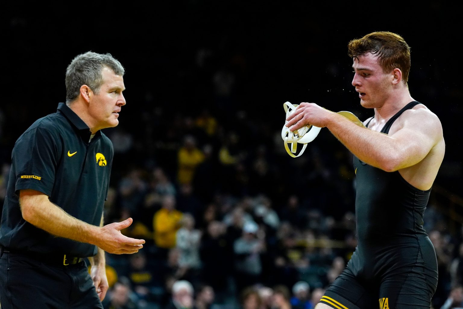 Iowa Coach Tom Brands Sympathizes With Michael Caliendo After His ...