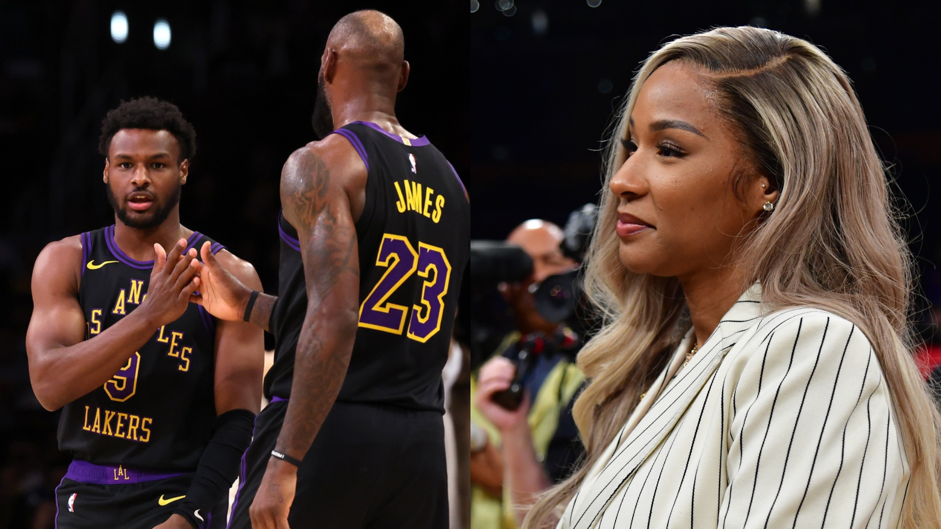 Savannah James Can’t Hide True Feelings as Bronny James Channels His ...