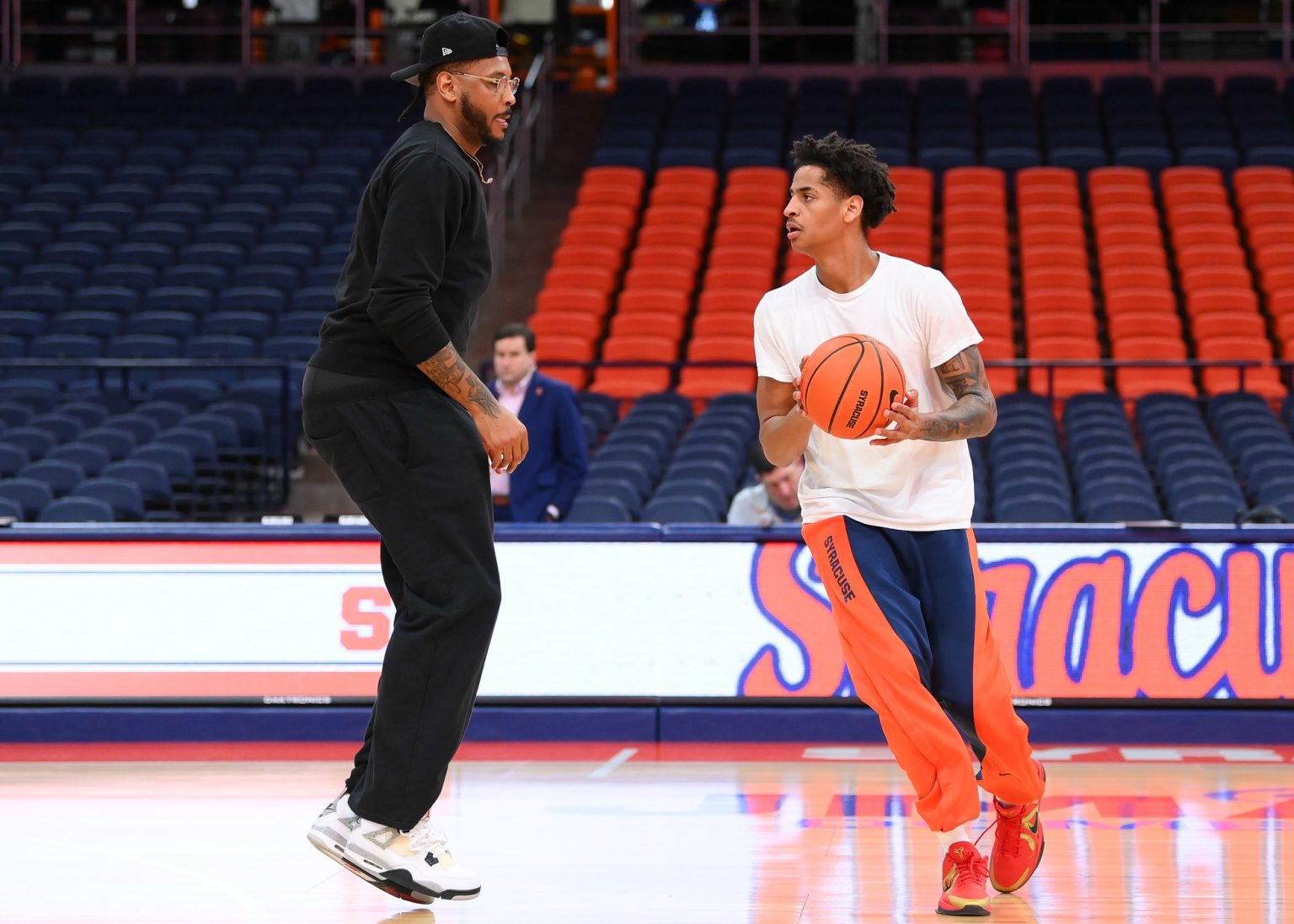 Carmelo Anthony Reveals Reality Check for Kiyan Anthony After Freshman ...
