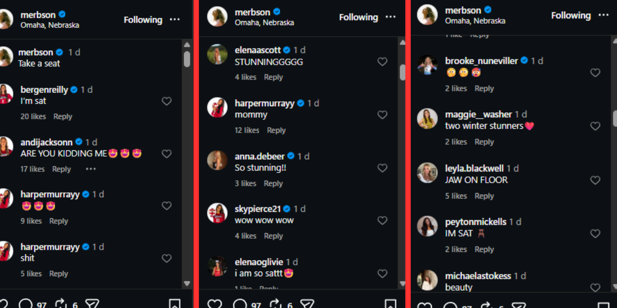 Harper Murray Floods Reactions as Andi Jackson, Bergen Reilly Gush Over ...