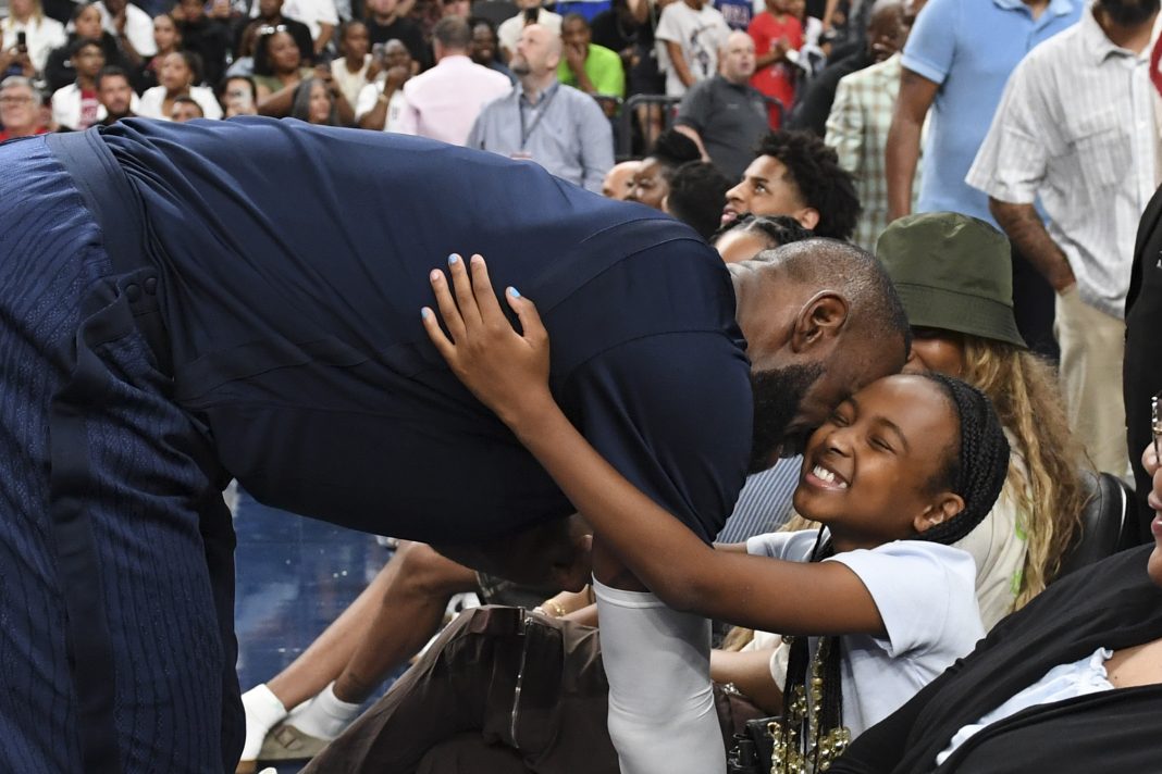 LeBron James' Daughter Zhuri Steals the Show With Jump Serve as Salt ...