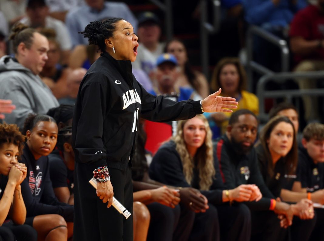 Dawn Staley Responds as Khadijah Sessions Leads Birthday Moment for ...